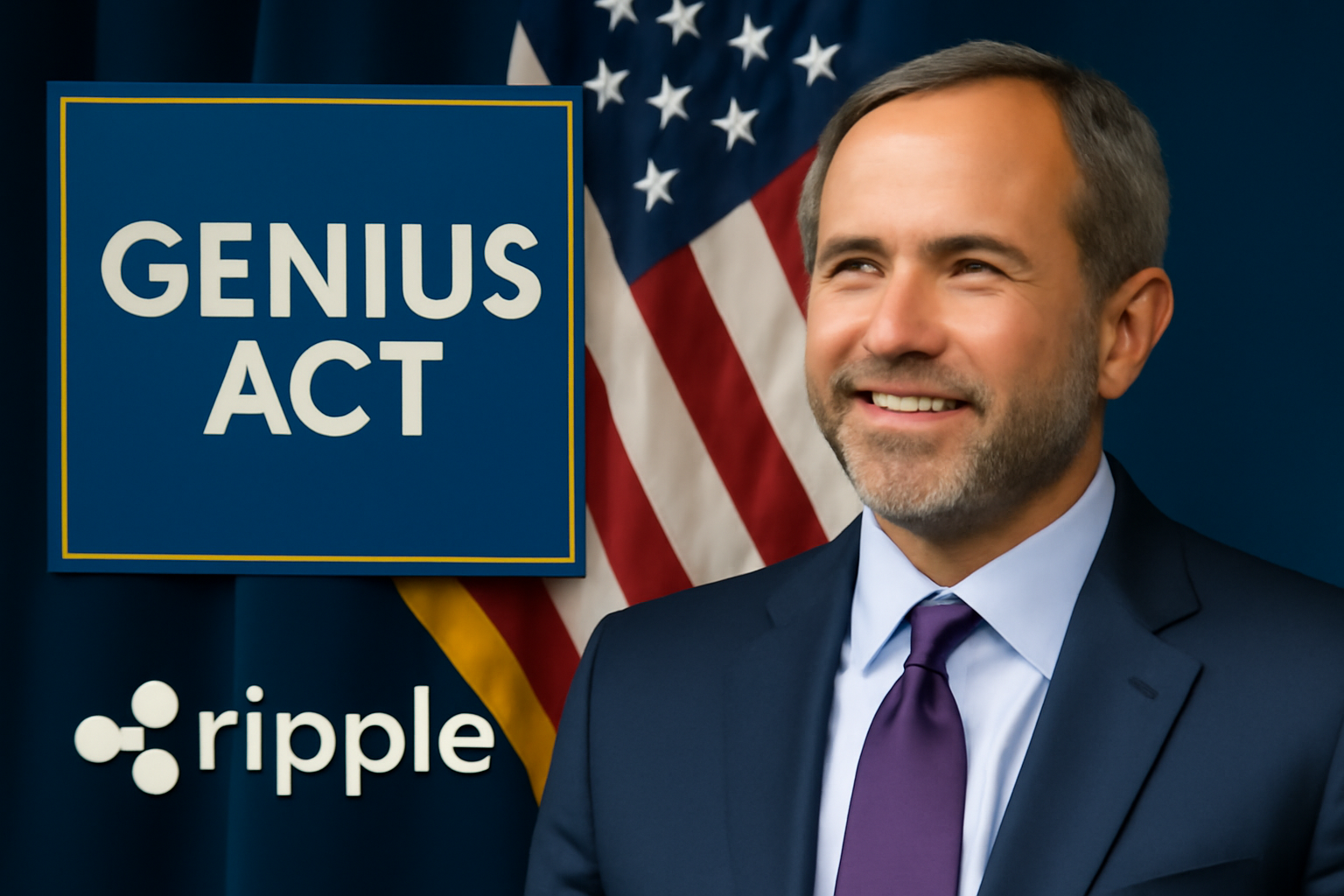 Ripple CEO Applauds GENIUS Act as Landmark Moment for U.S. Fintech ...