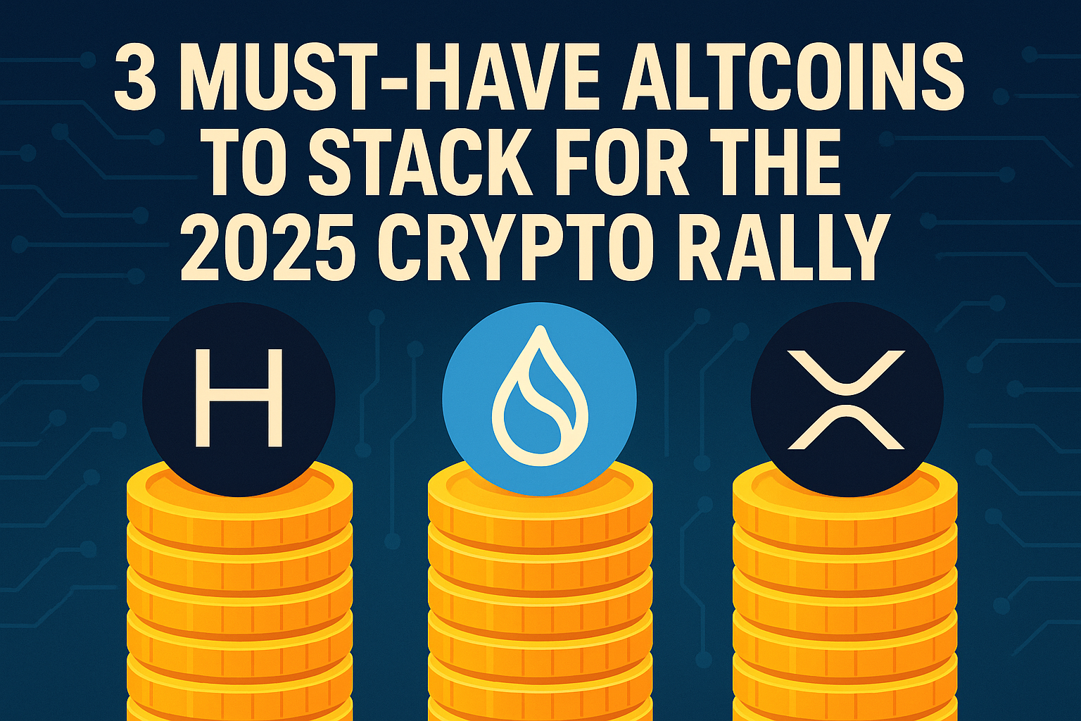 Top 3 Essential Altcoins to Accumulate for the 2025 Crypto Bull Run - XRP Authority